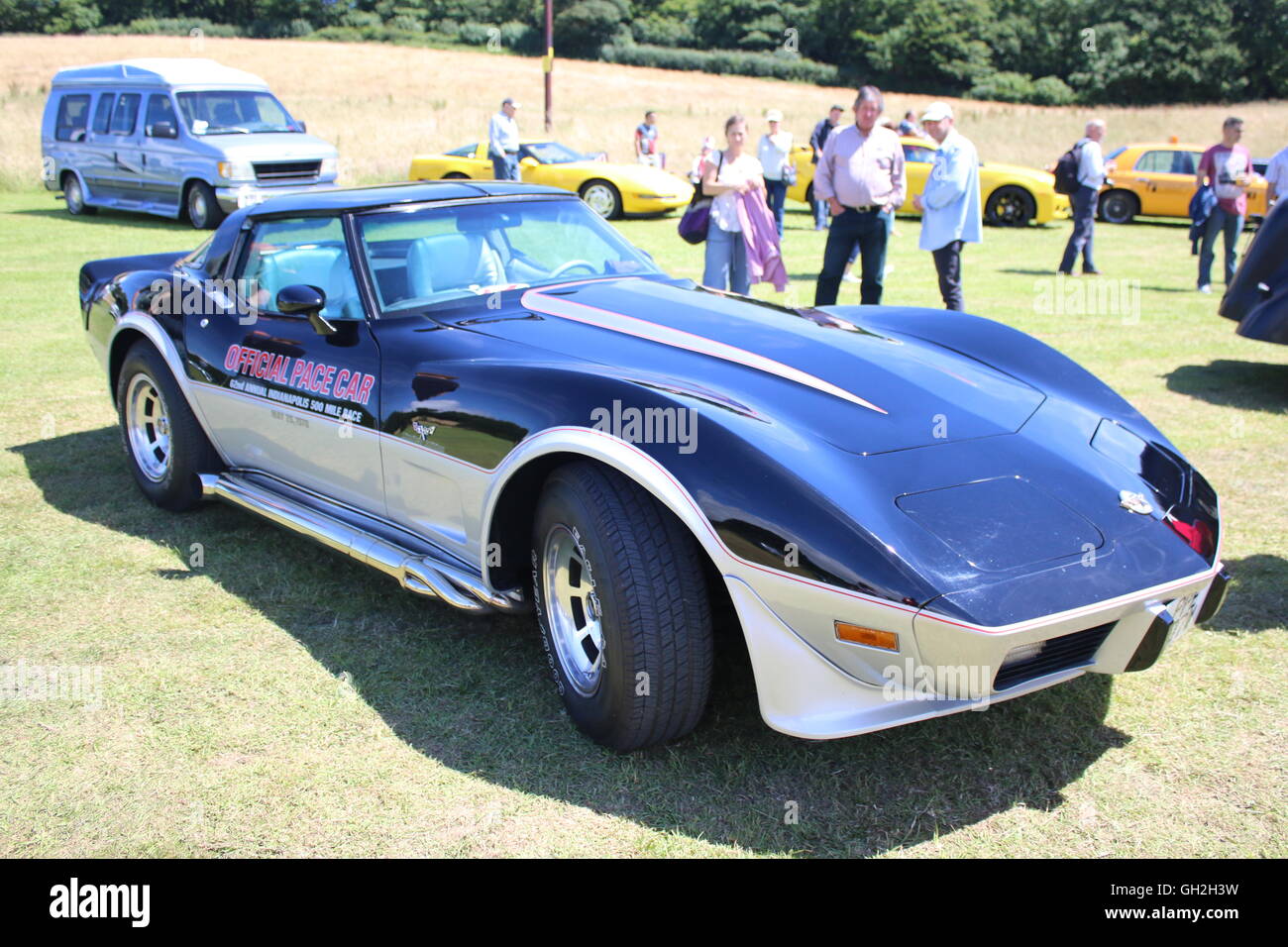 Corvette Pace Car Stock Photo - Alamy