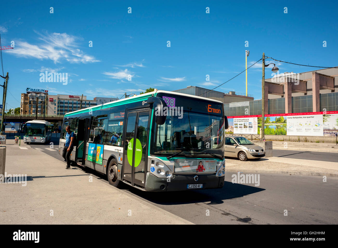 Bus Station Paris High Resolution Stock Photography and Images - Alamy