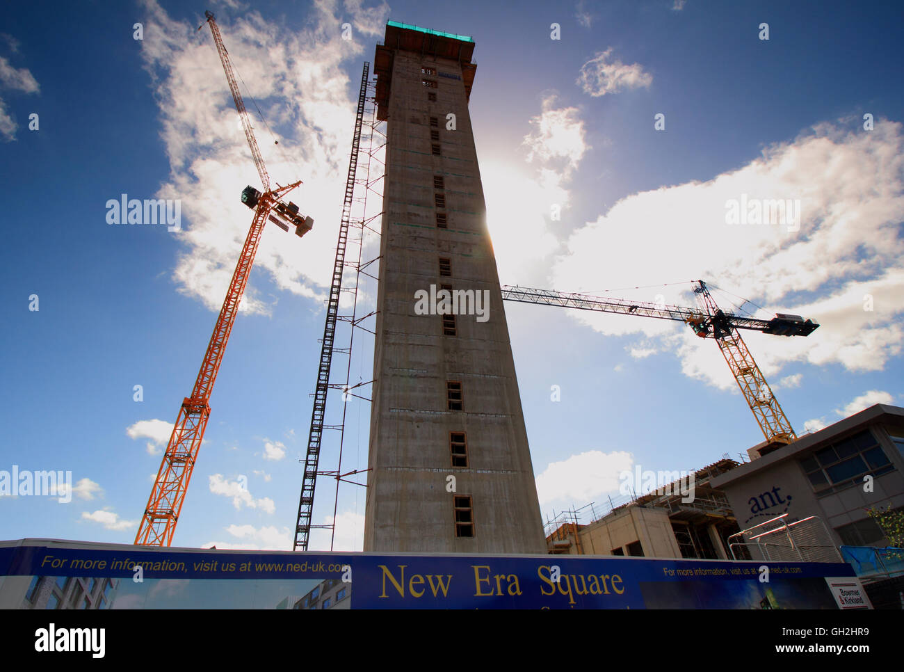 Construction underway at New Era Square; a Chinese backed project in ...