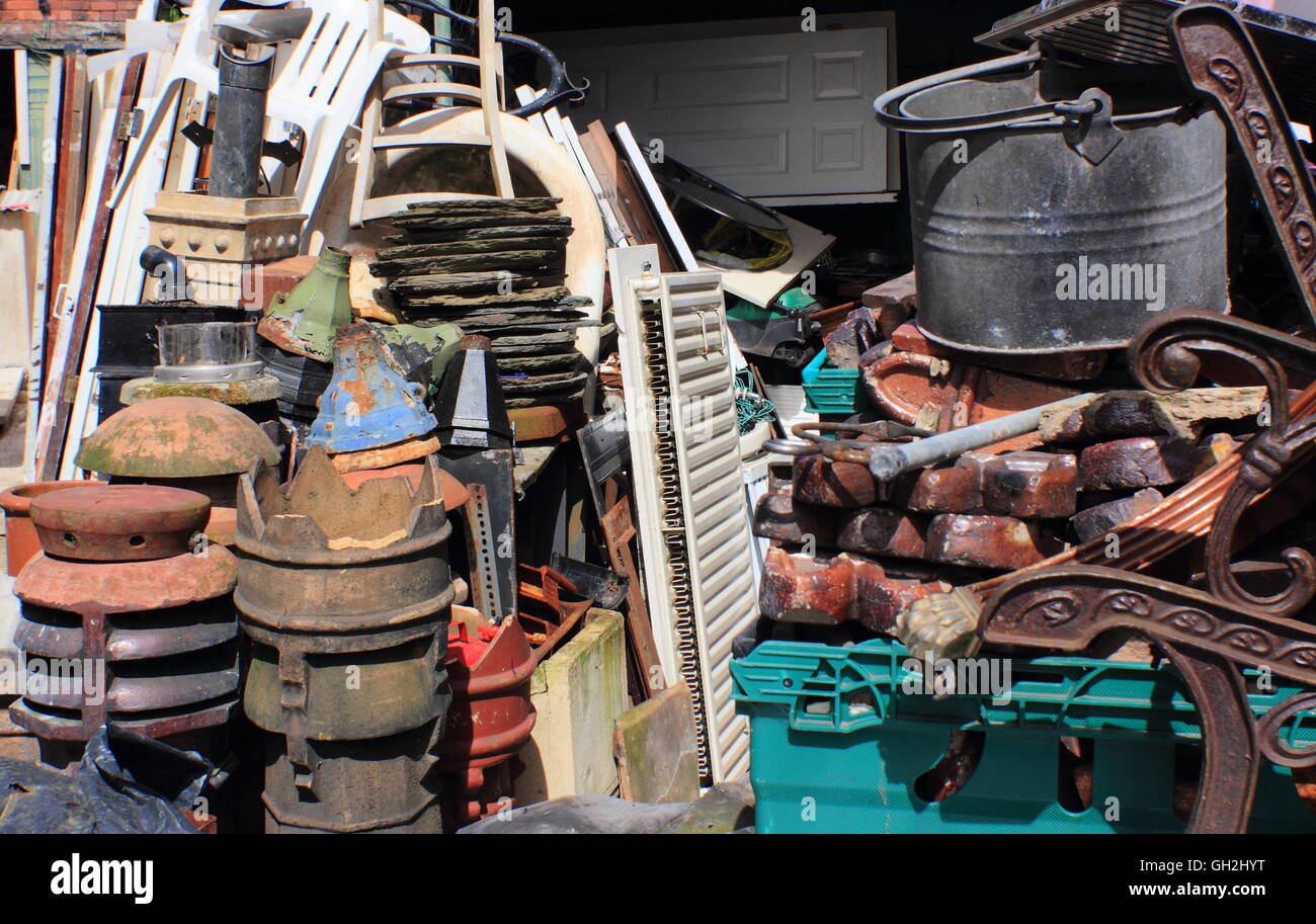 Salvaged items for sale in the yard of TH Goode's shop in the heart of ...