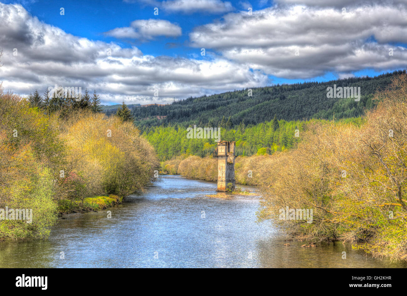 River Oich Fort Augustus Scotland UK in Scottish Highlands popular ...