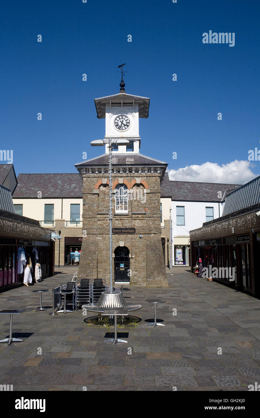 Carmarthen town centre hi-res stock photography and images - Alamy