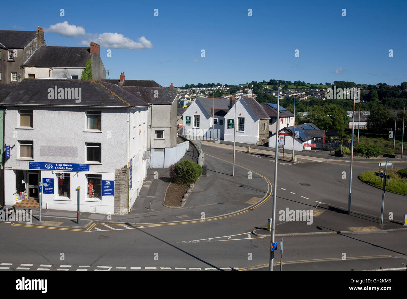 Junction in carmarthen hi-res stock photography and images - Alamy