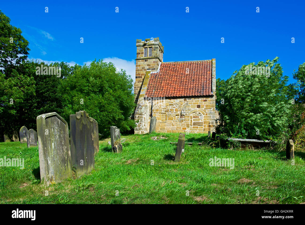 St Andrew's Church, Upleatham, North Yorkshire, England UK Stock Photo ...