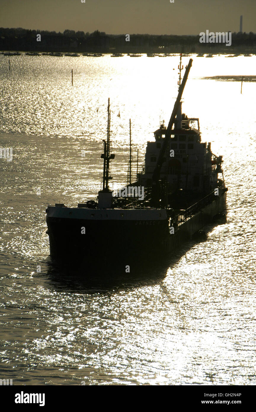 Fuel supply vessel Stock Photo - Alamy