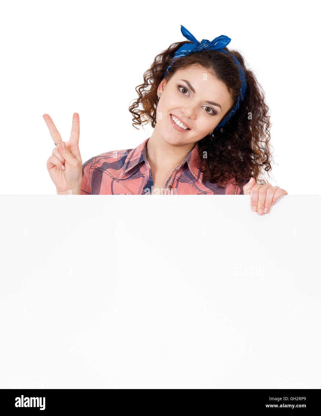 Hand advertisement signboard hi-res stock photography and images - Alamy