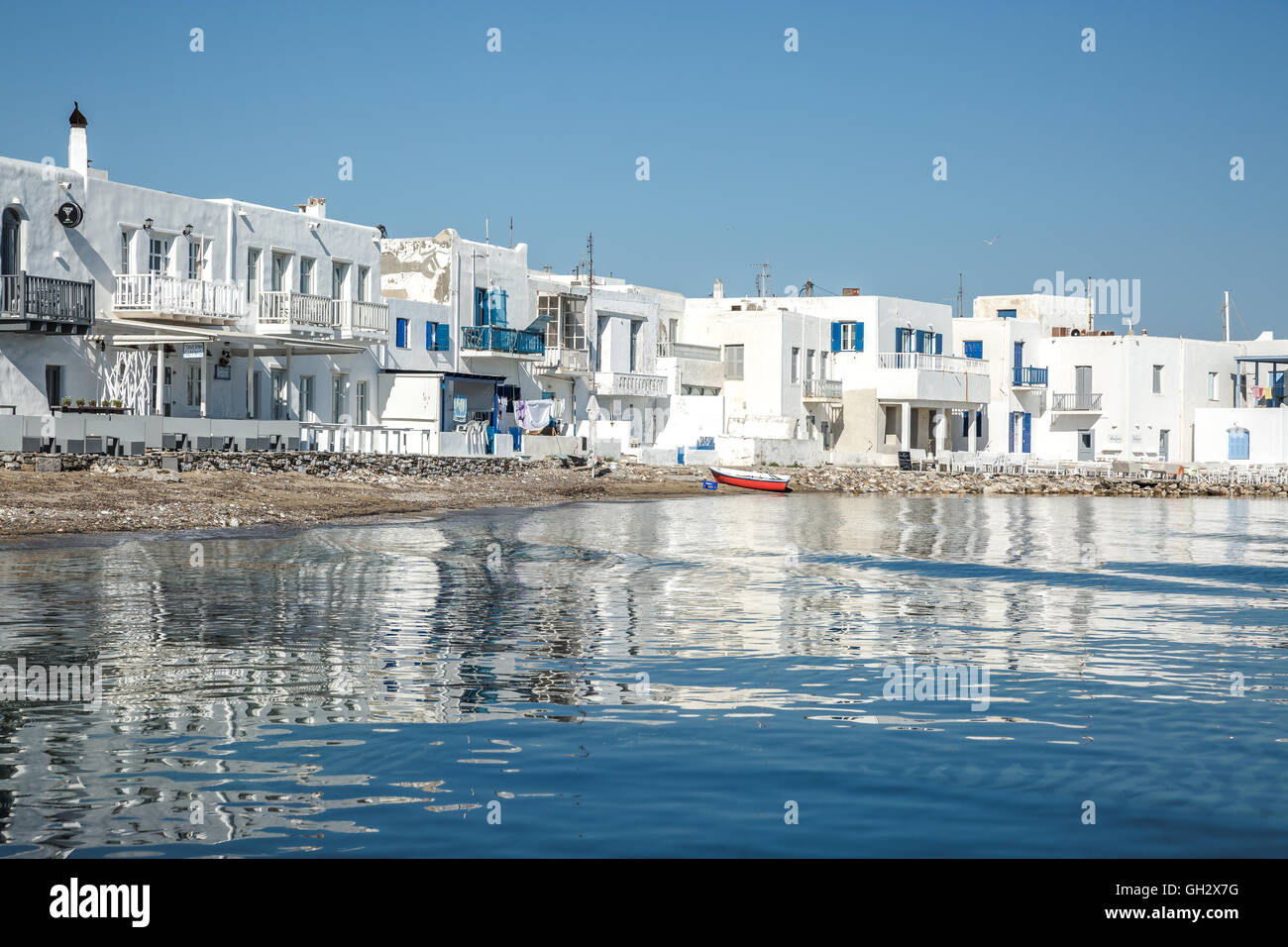 Village naoussa in paros island hi-res stock photography and images - Alamy