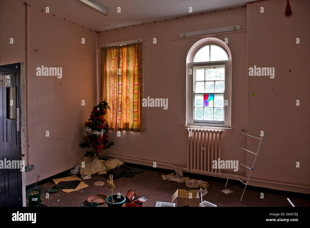 Interior image showing part of the closed St Clements Hospital in ...