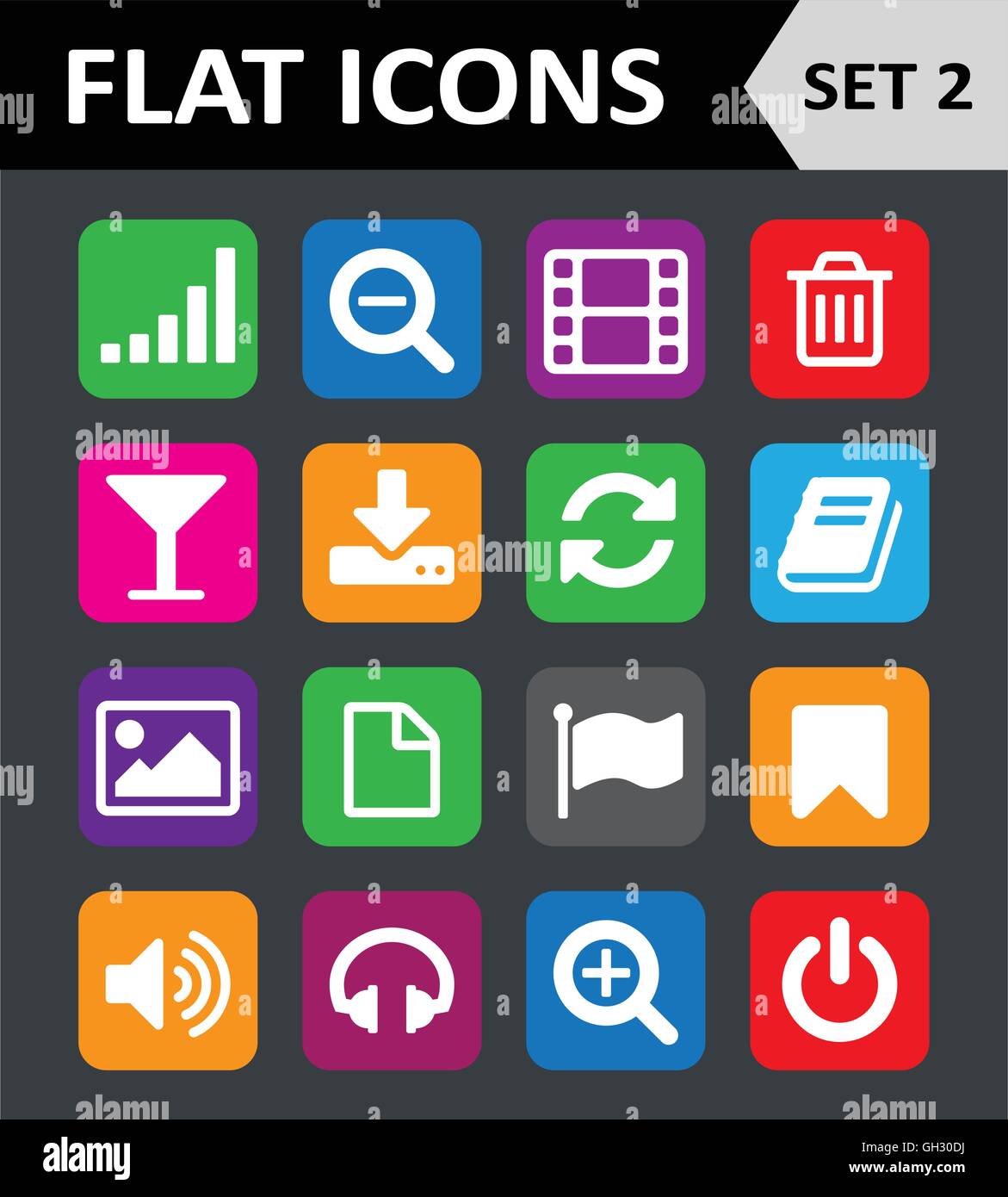 Universal elements set Stock Vector Images - Alamy