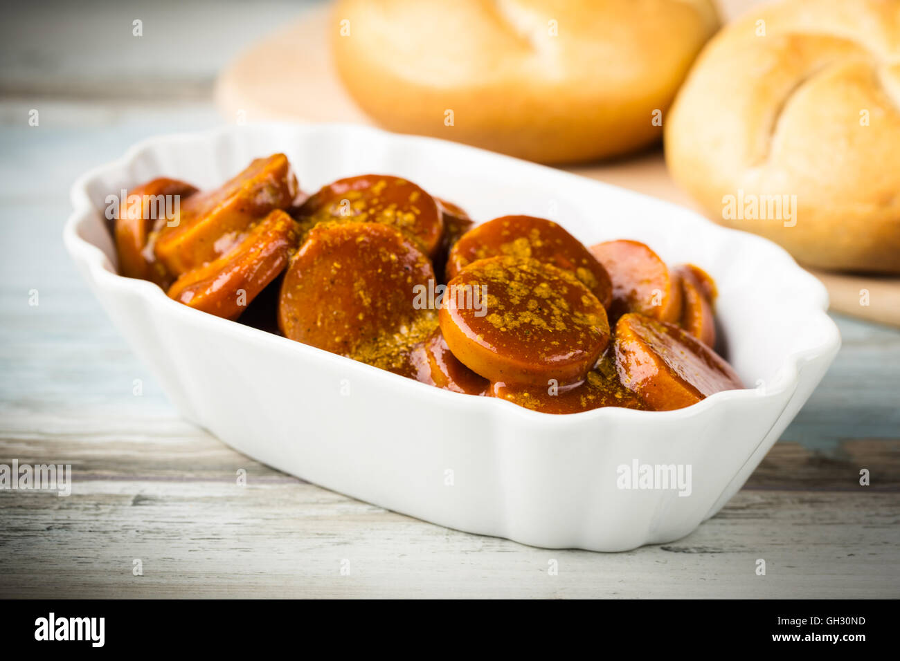 Bratwurst currywurst hi-res stock photography and images - Alamy