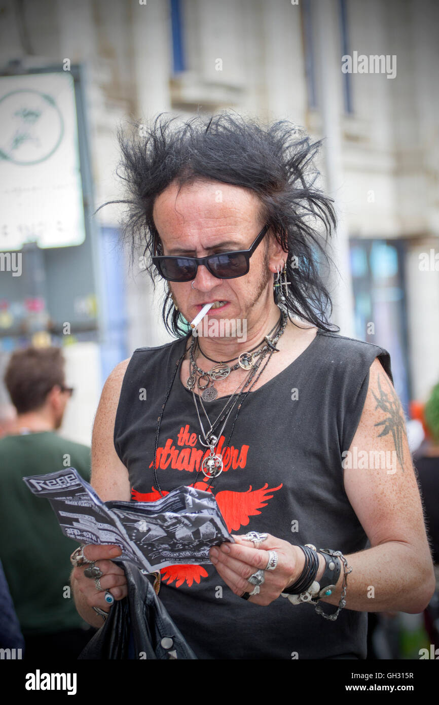 a punk rock rebel rebelling rebellion Blackpool festival spike spiked ...