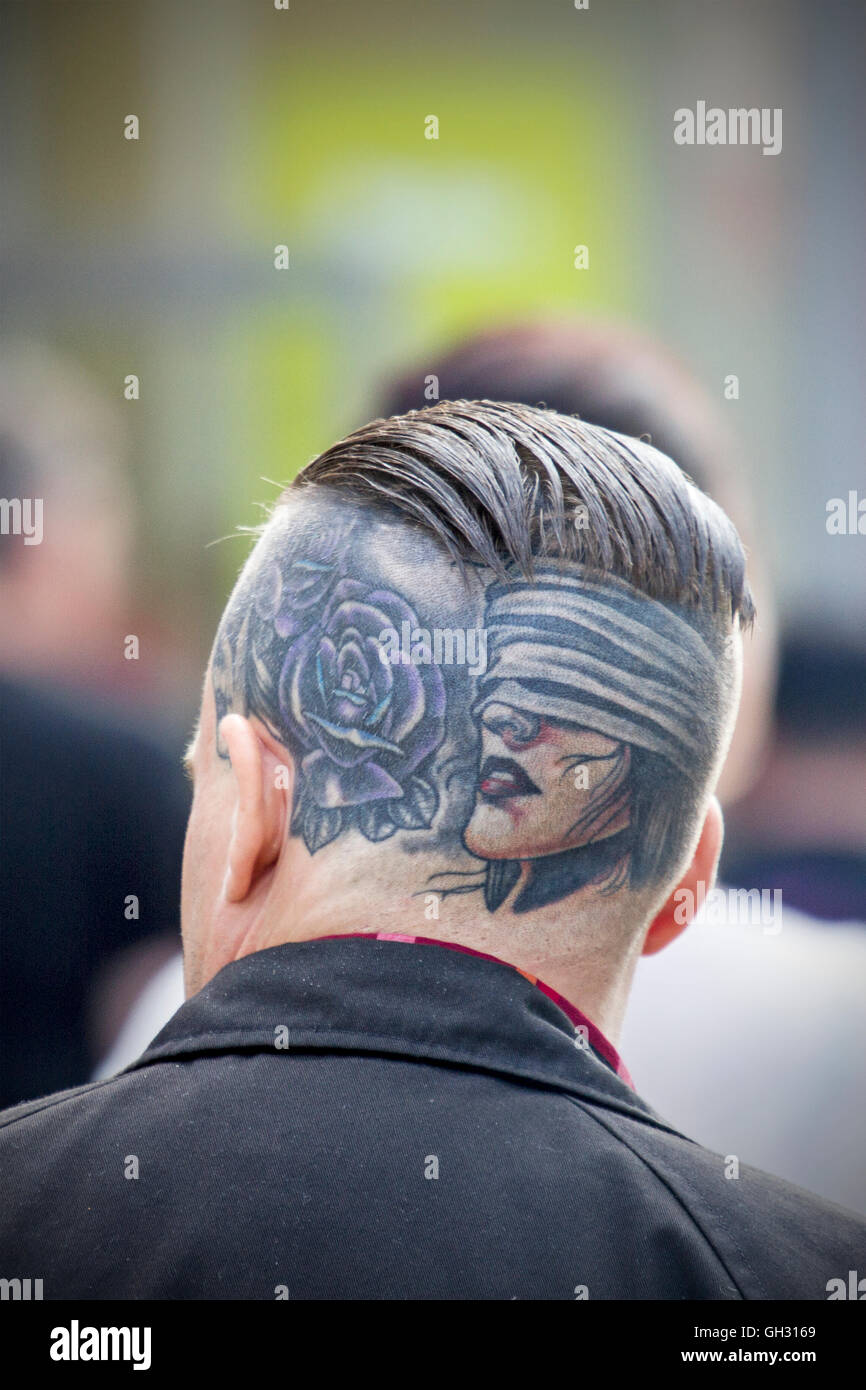 a punk rock rebel rebelling rebellion Blackpool festival spike spiked ...