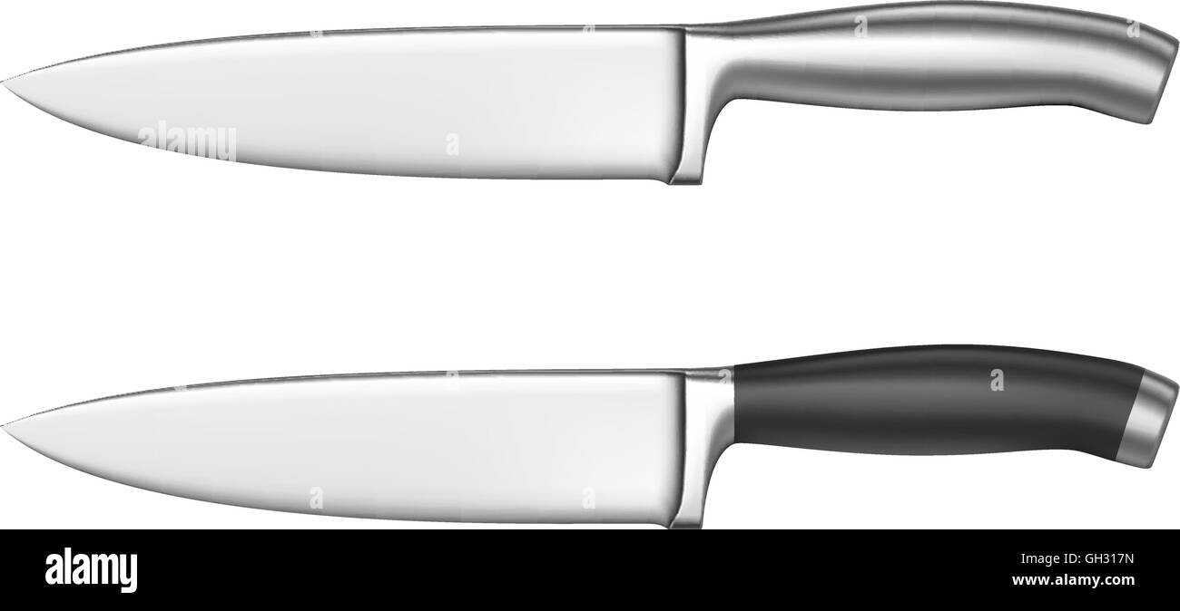 Handle knife Stock Vector Images - Alamy