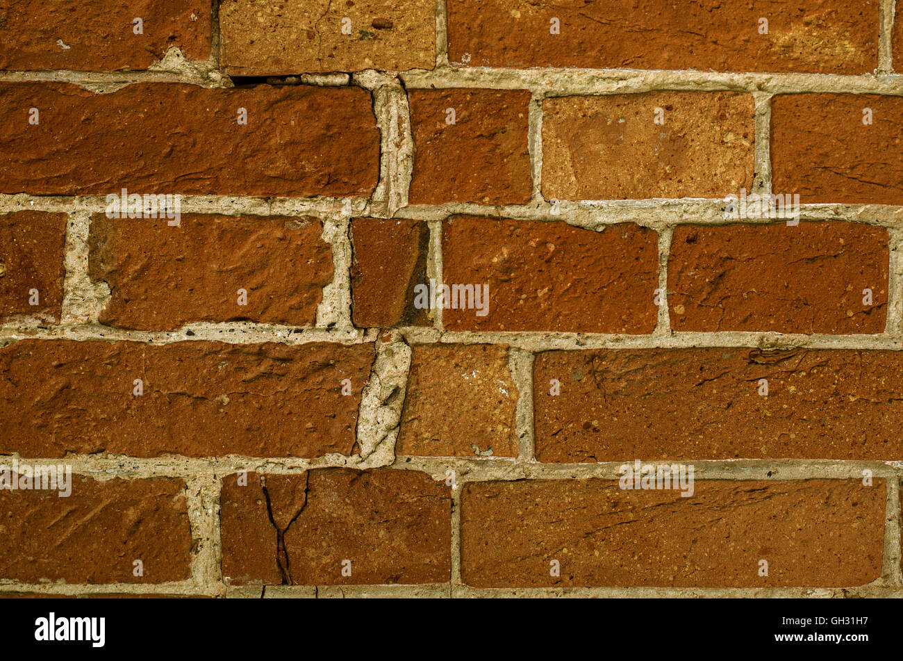 An old brick wall with signs of aging Stock Photo - Alamy