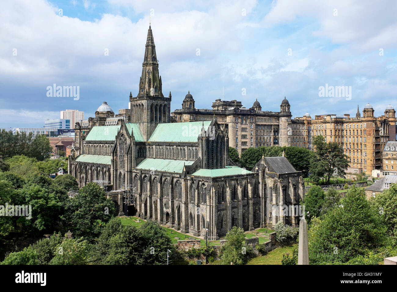 Glasgow cathedral scotland hi-res stock photography and images - Alamy