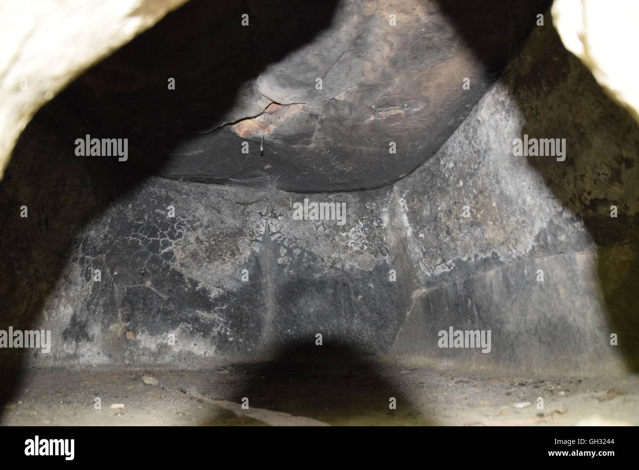 Big Shapsug dolmen. A megalytic construction in the woods of Kuban ...