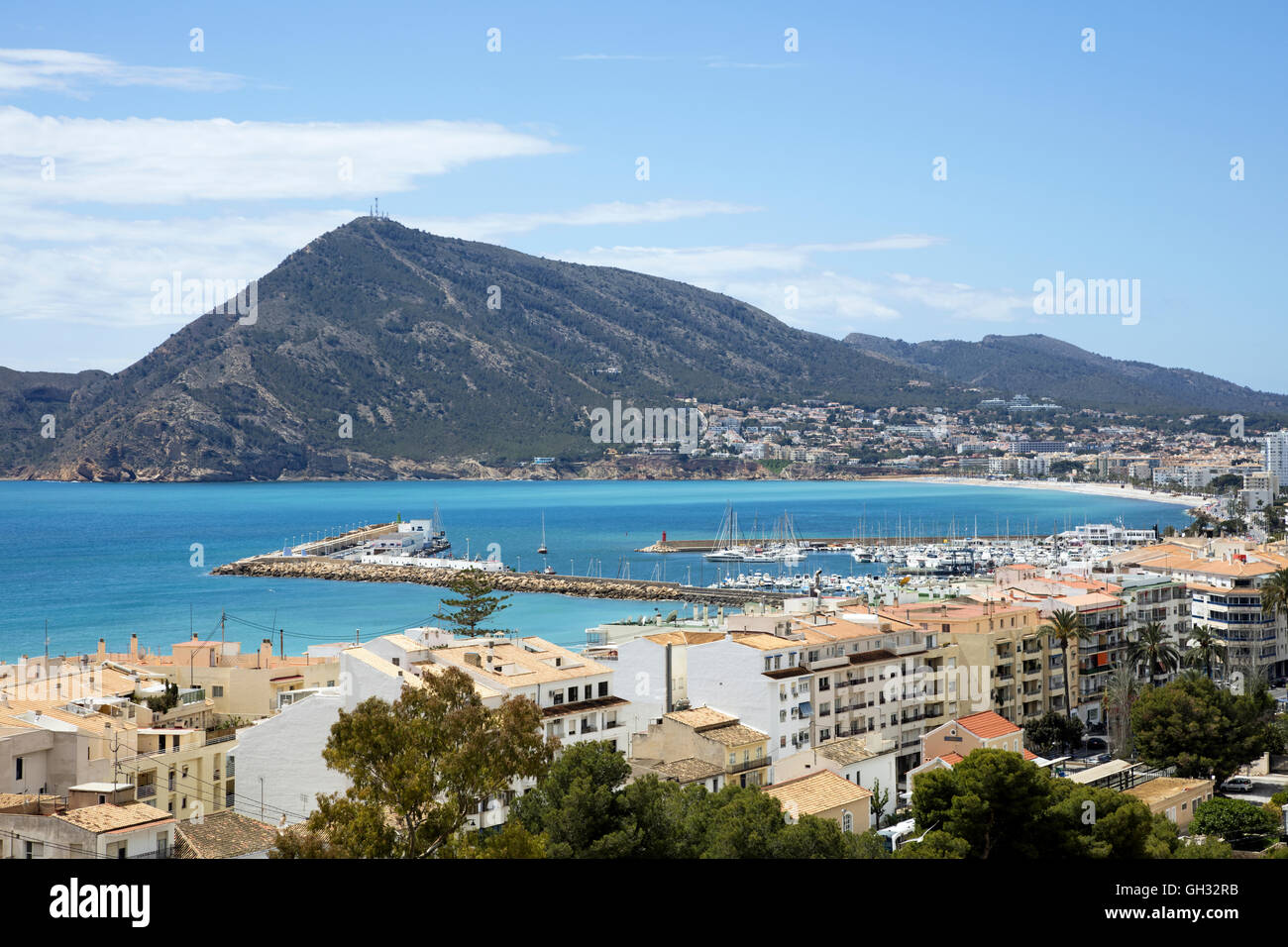 Altea bay coast beach hi-res stock photography and images - Alamy