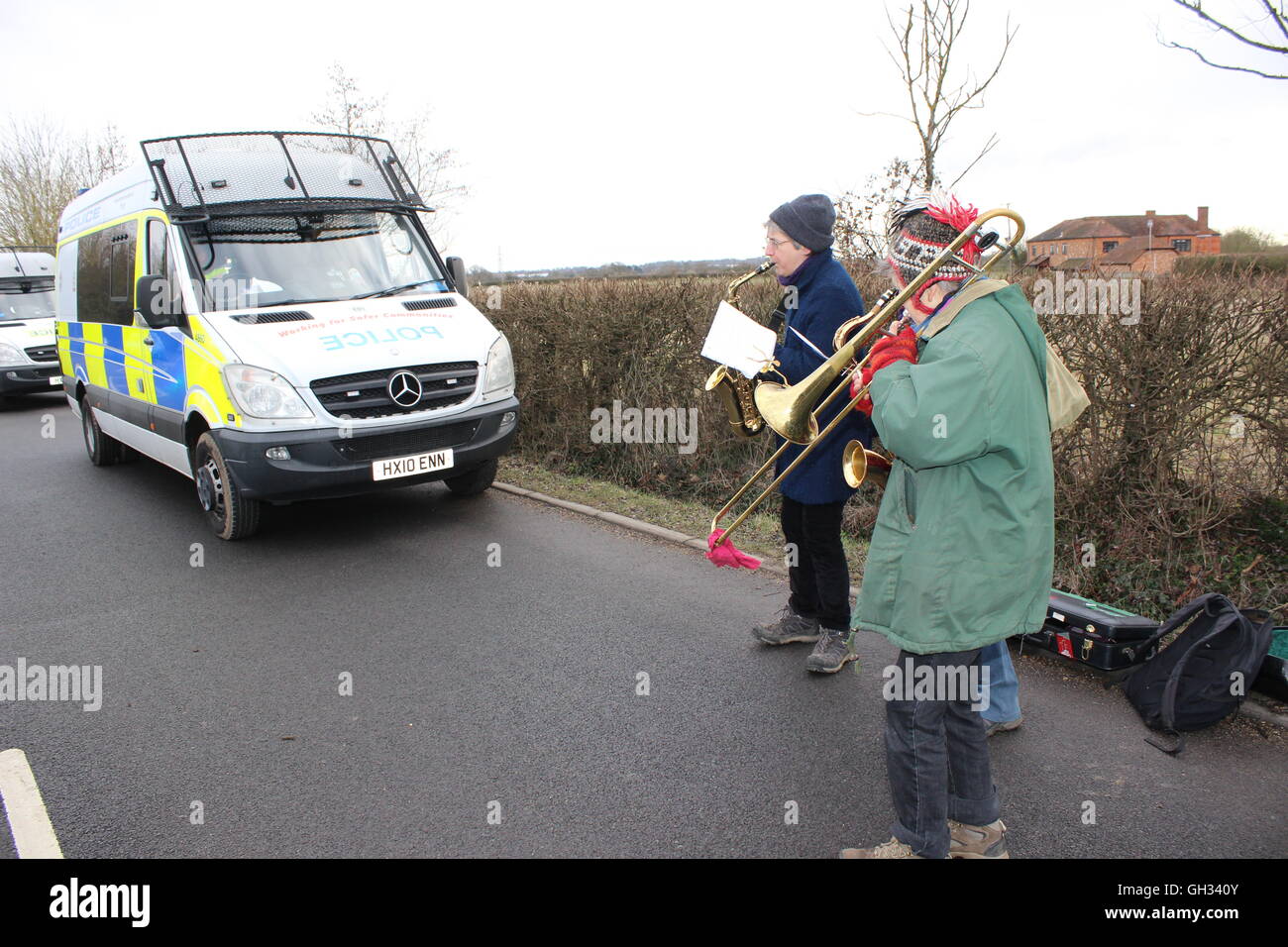 AWE ALDERMASTON AGAINST ATOMIC WEAPONS - TRIDENT - PROTESTERS GATHER AT ...