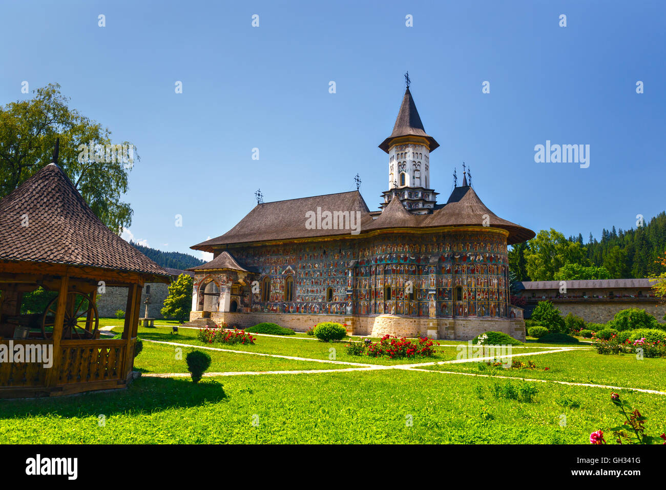 The Sucevita Monastery is a Romanian Orthodox monastery situated in the ...
