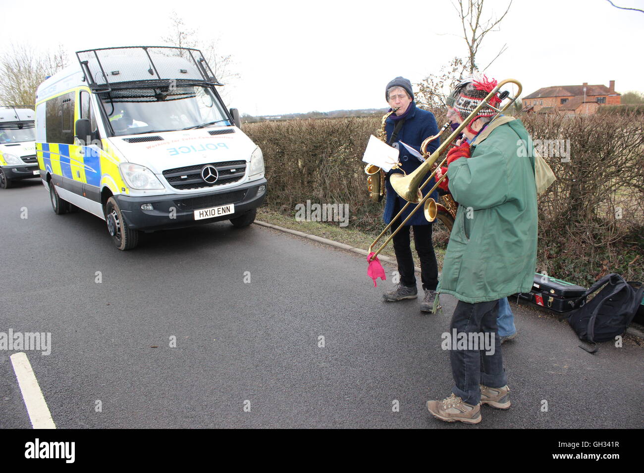 AWE ALDERMASTON AGAINST ATOMIC WEAPONS - TRIDENT - PROTESTERS GATHER AT ...