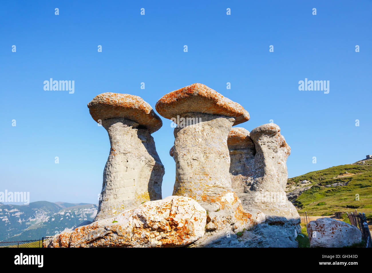Babele - Geomorphologic rocky structures in Bucegi Mountains, Romania ...