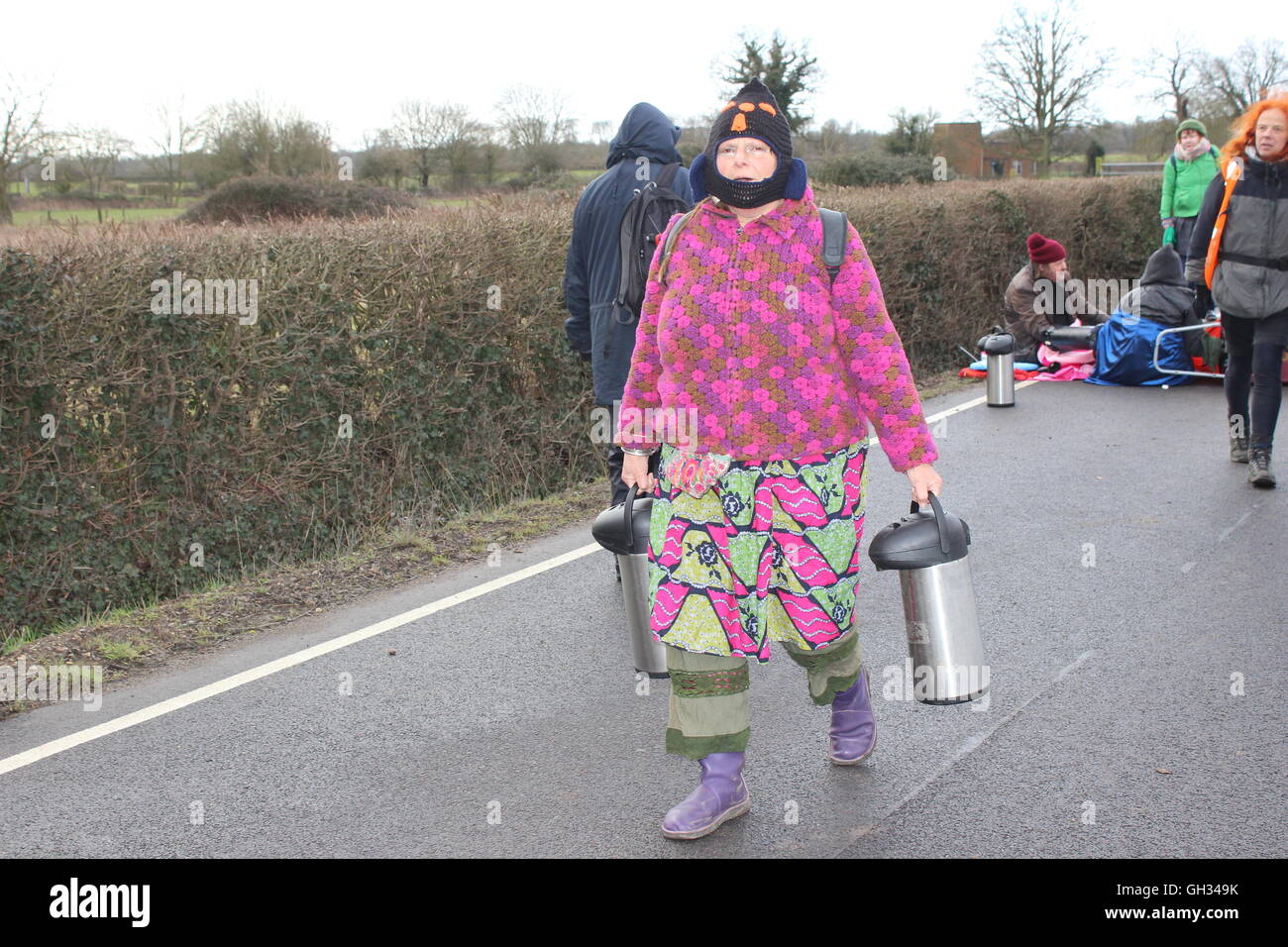 AWE ALDERMASTON AGAINST ATOMIC WEAPONS - TRIDENT - PROTESTERS GATHER AT ...