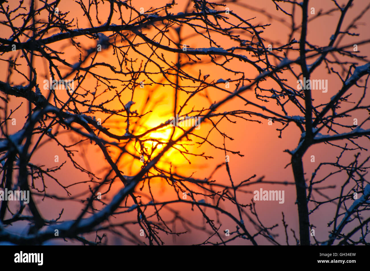 Clear sky sunet hi-res stock photography and images - Alamy