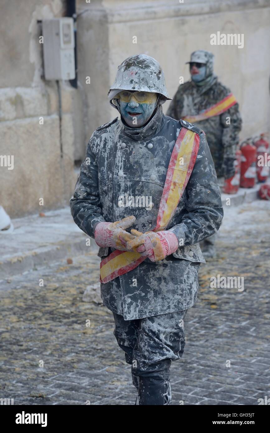 geography / travel, Spain, Flour Wars El Enfarinats, insurgent adopt ...