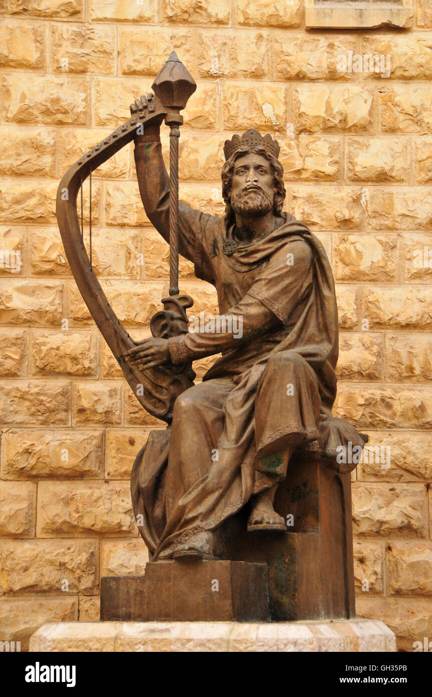 Statue Of David, Jerusalem High Resolution Stock Photography and Images ...