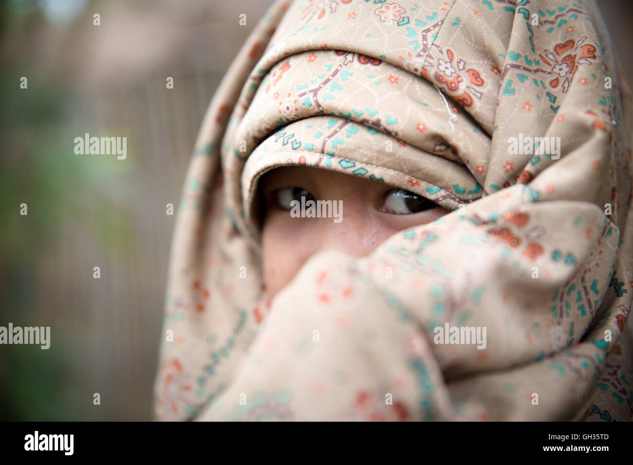 Little Girl from the Mangyan tribe on the Mindoro Island - Philippines ...