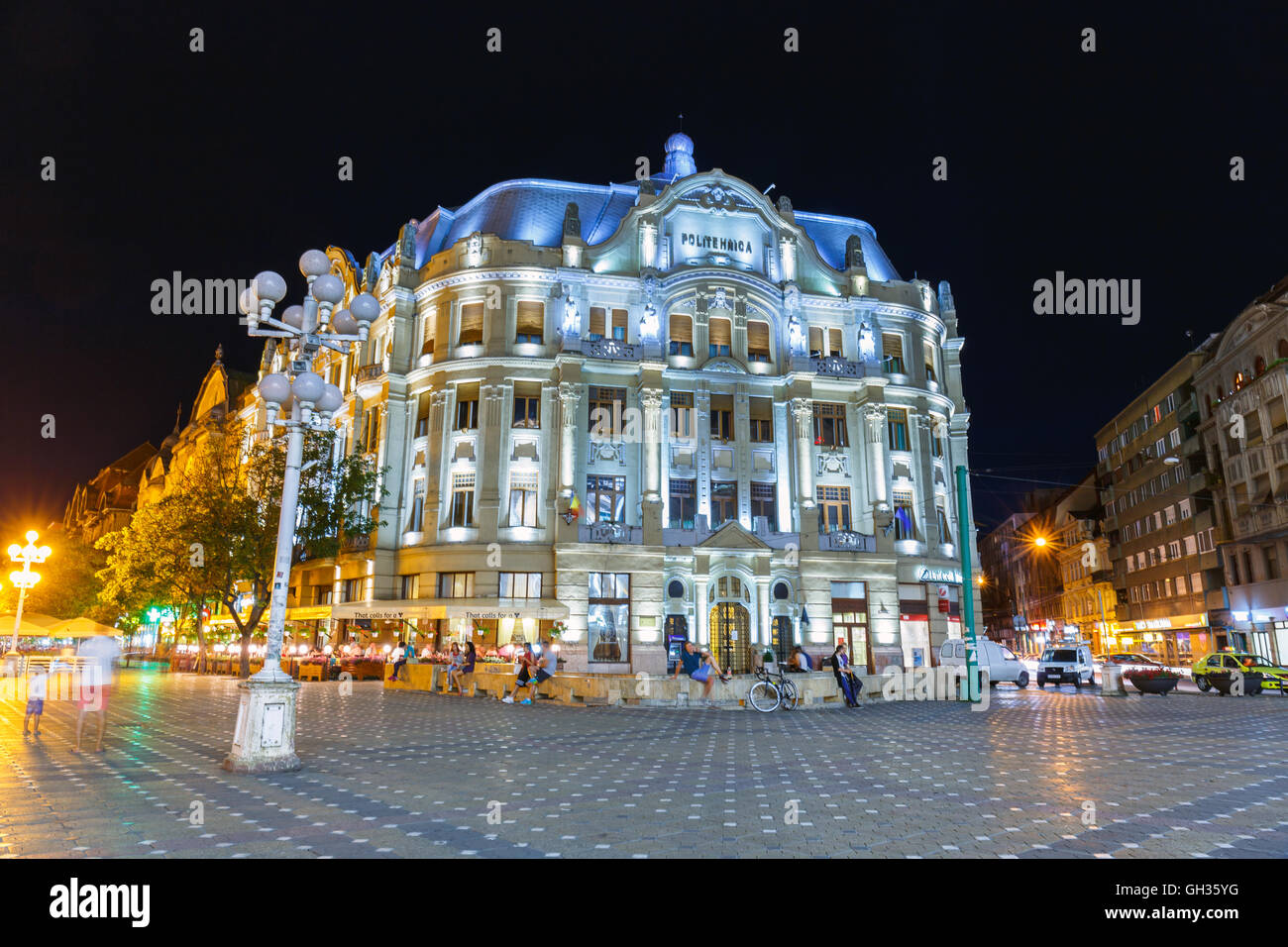 Timisoara center opera square hi-res stock photography and images - Alamy