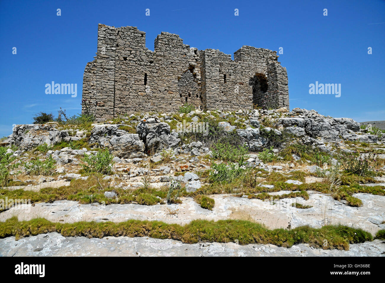 geography / travel, Croatia, fortress of Tureta from the 6th century ...