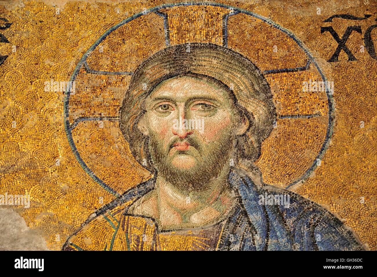 geography / travel, Turkey, mosaic of the Jesus Christ as Pantokrator ...