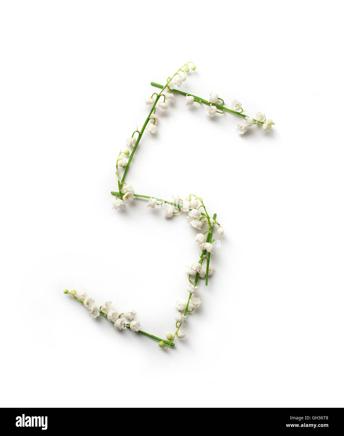 English alphabet from flower hi-res stock photography and images - Alamy