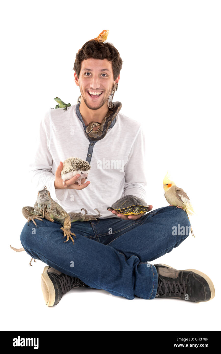 Boy with python hi-res stock photography and images - Alamy