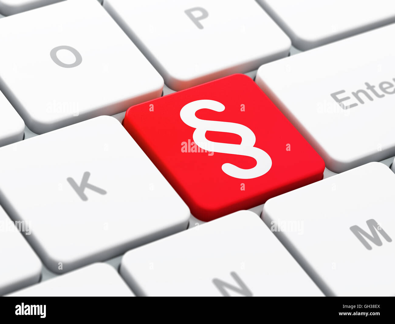 Paragraph symbol on computer keyboard hi-res stock photography and ...