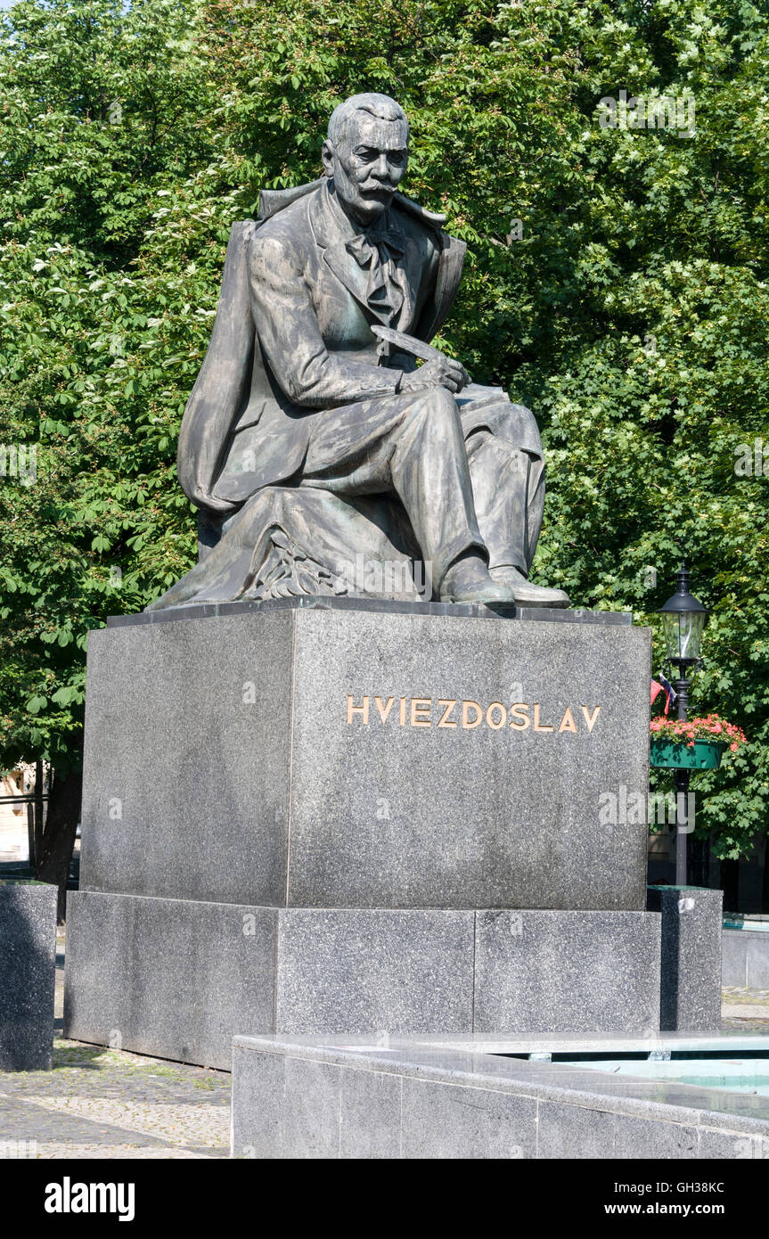A statue of Pavol Országh Hviezdoslav (February 2, 1849 - November 8 ...