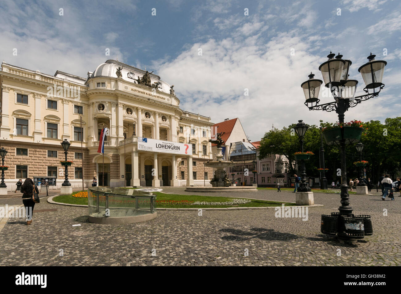 Bratislava opera house hi-res stock photography and images - Alamy