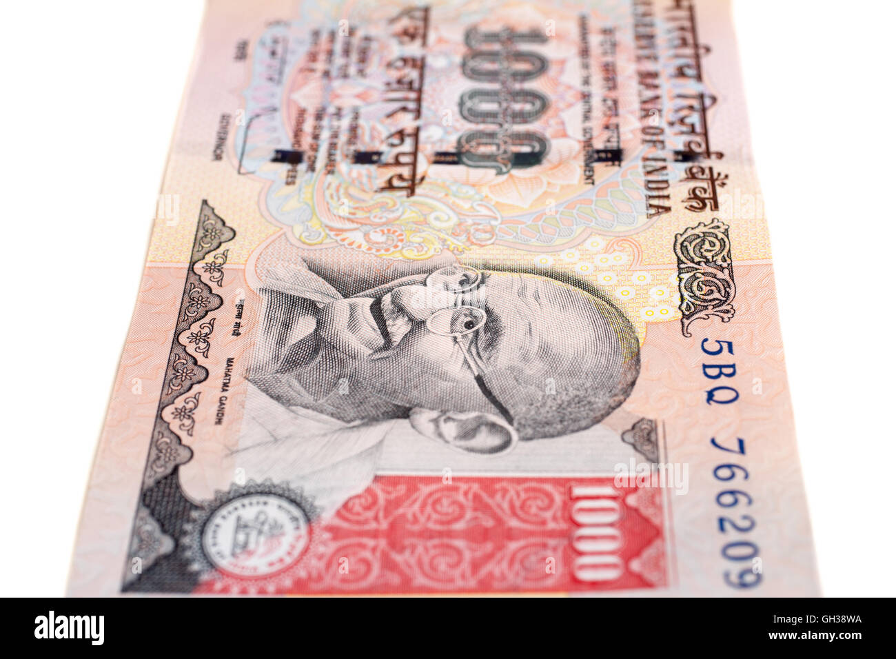 A one thousand rupee note (Indian Currency Stock Photo - Alamy