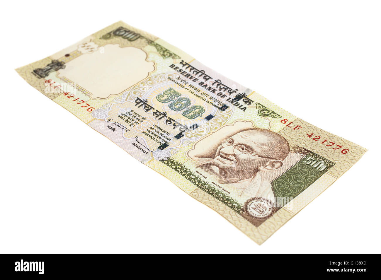 Indian Five Hundred Rupee Note Stock Photos & Indian Five Hundred Rupee ...