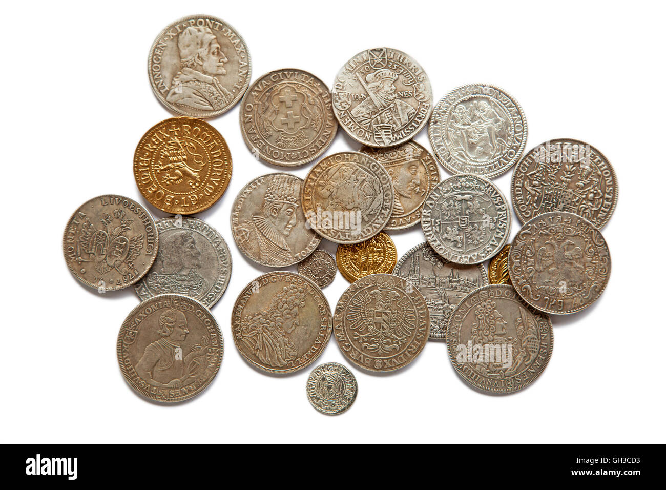 Medieval english coins hi-res stock photography and images - Alamy