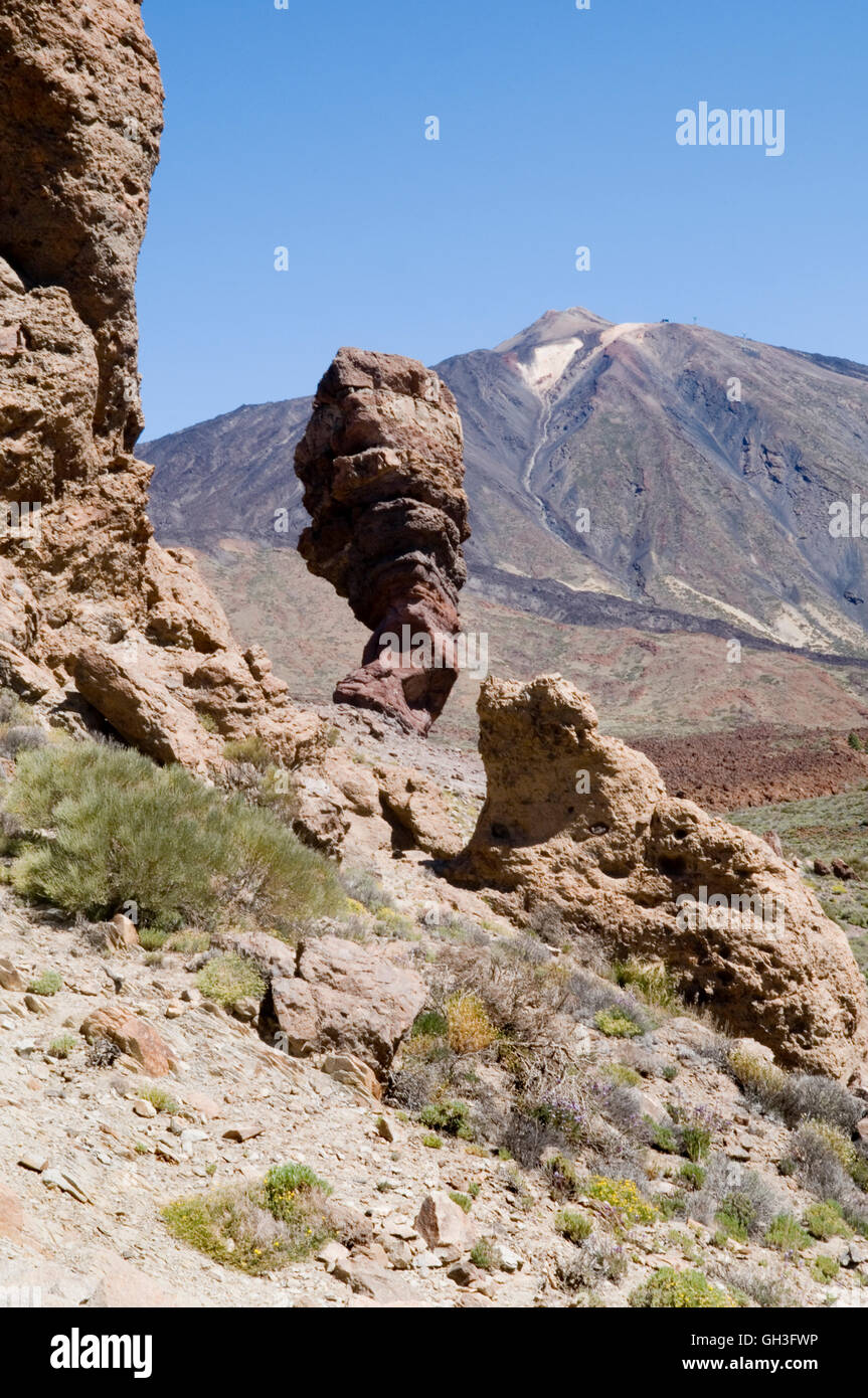 Volcanic scenery of Tenerife Stock Photo - Alamy