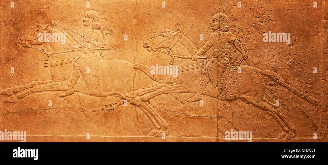 Ancient sumerian stone carving with cuneiform scripting Stock Photo - Alamy