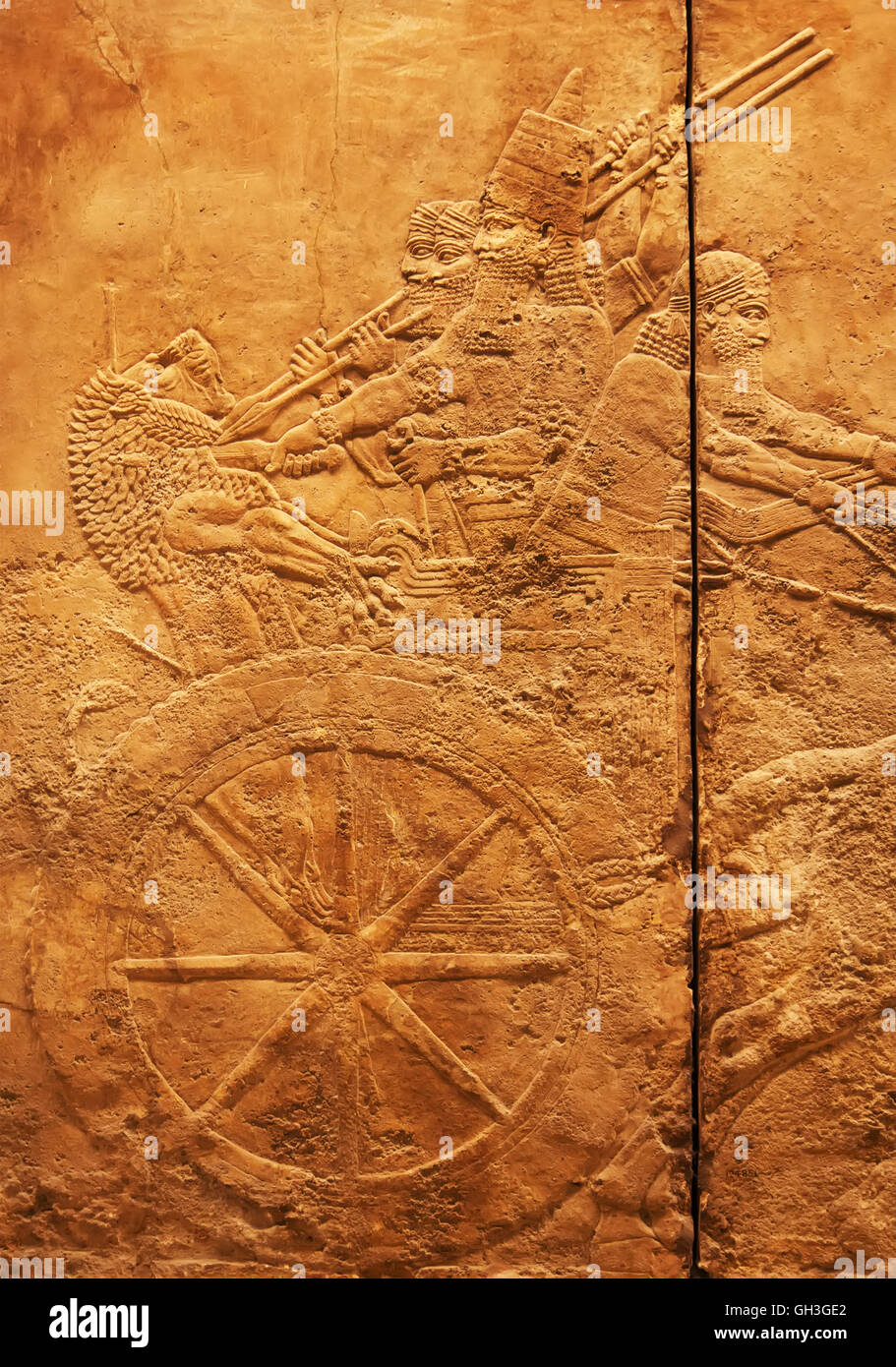 Ancient sumerian stone carving cuneiform hi-res stock photography and ...