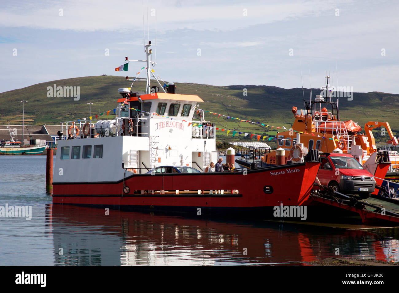 Bere Island Ferry, Castletownbere Stock Photo - Alamy