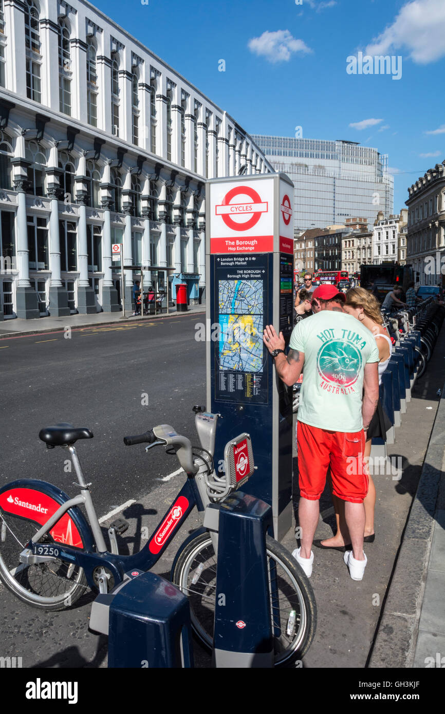 Docking station sign kiosk hi-res stock photography and images - Alamy