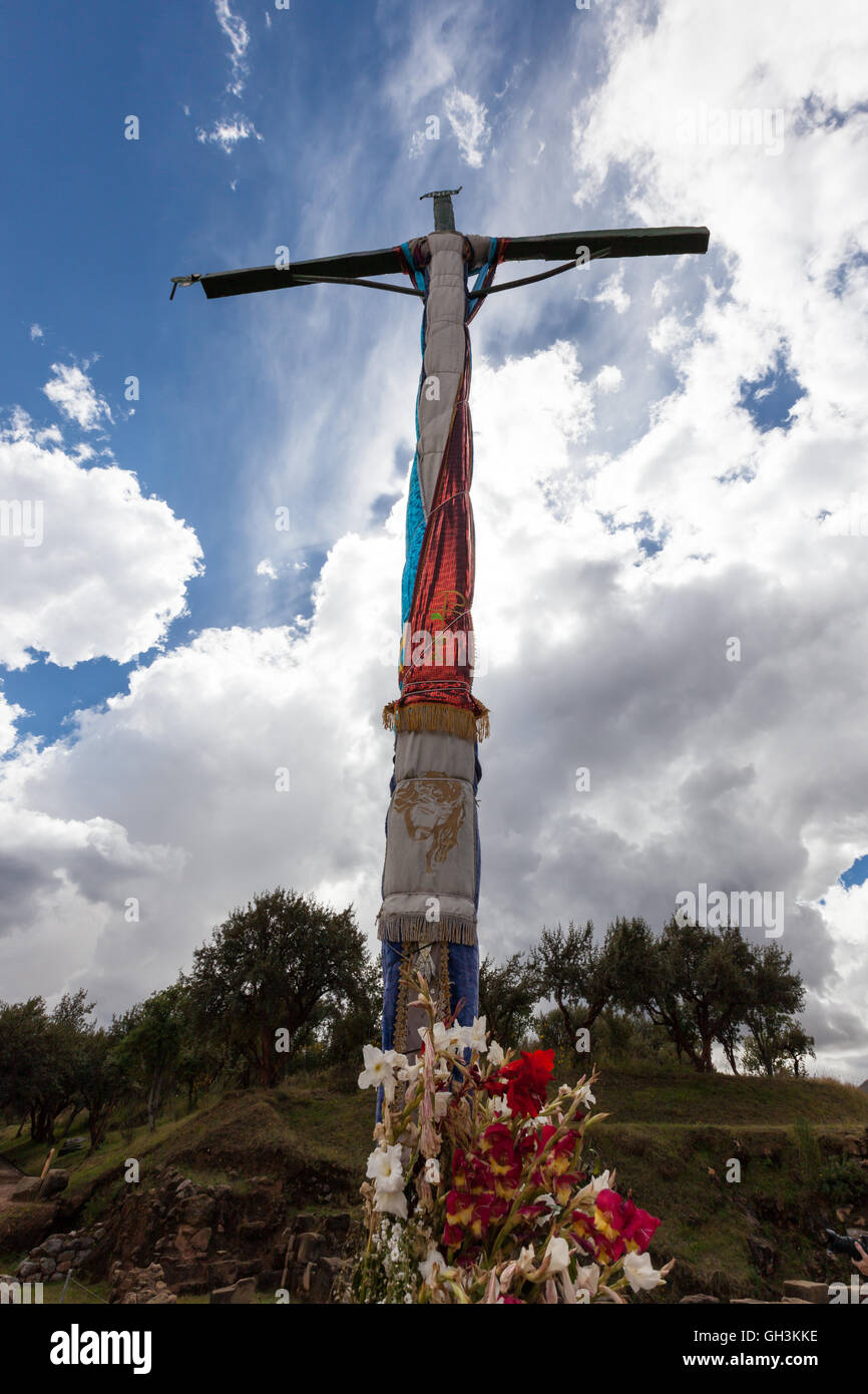 Christian cross peru hi-res stock photography and images - Alamy
