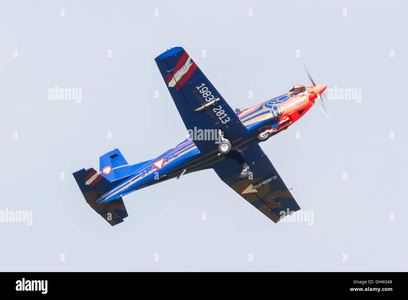 Pilatus pc 7 turbo trainer hi-res stock photography and images - Alamy