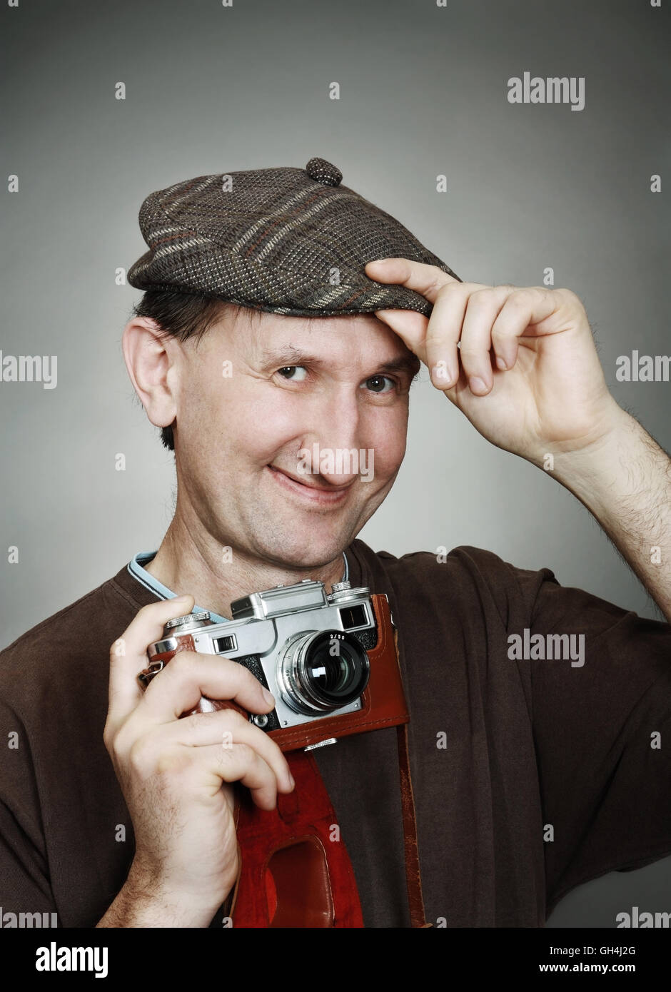 Photographer cap hi-res stock photography and images - Alamy