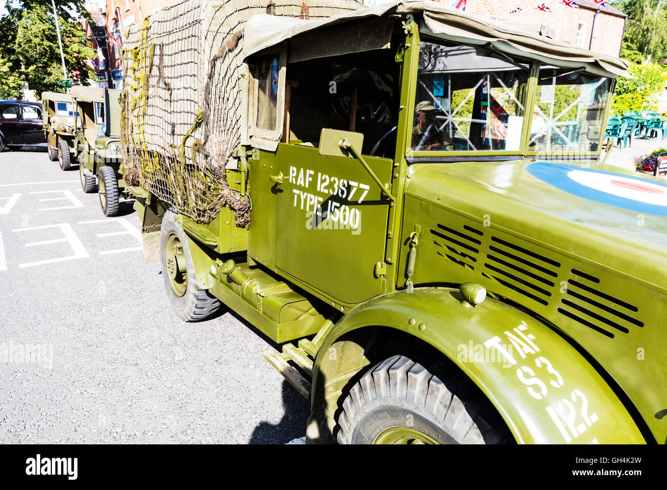 Raf military vehicle hi-res stock photography and images - Alamy